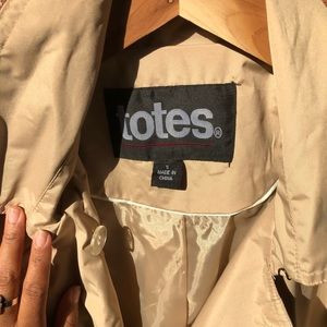totes | Jackets & Coats | Nwt Tan Totes Trench Style Rain Coat | Poshmark